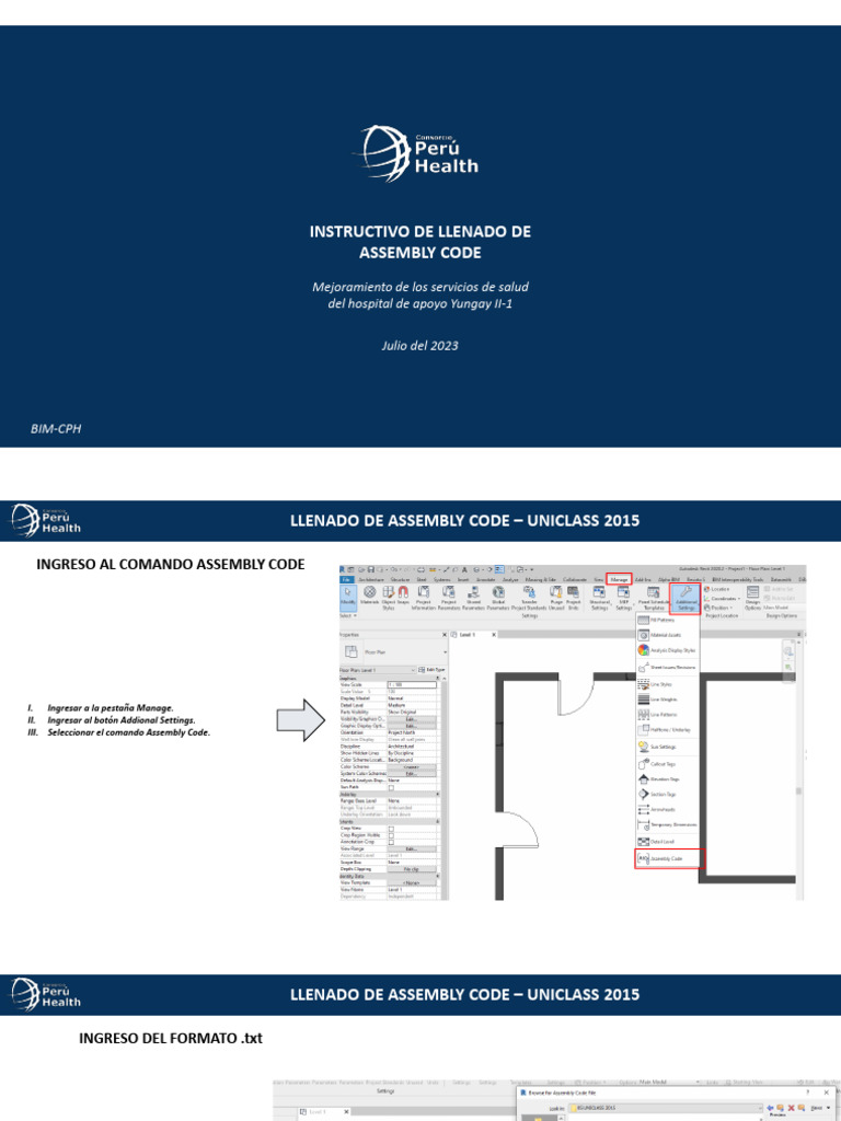 Instructivo de Llenado Assembly Code | PDF