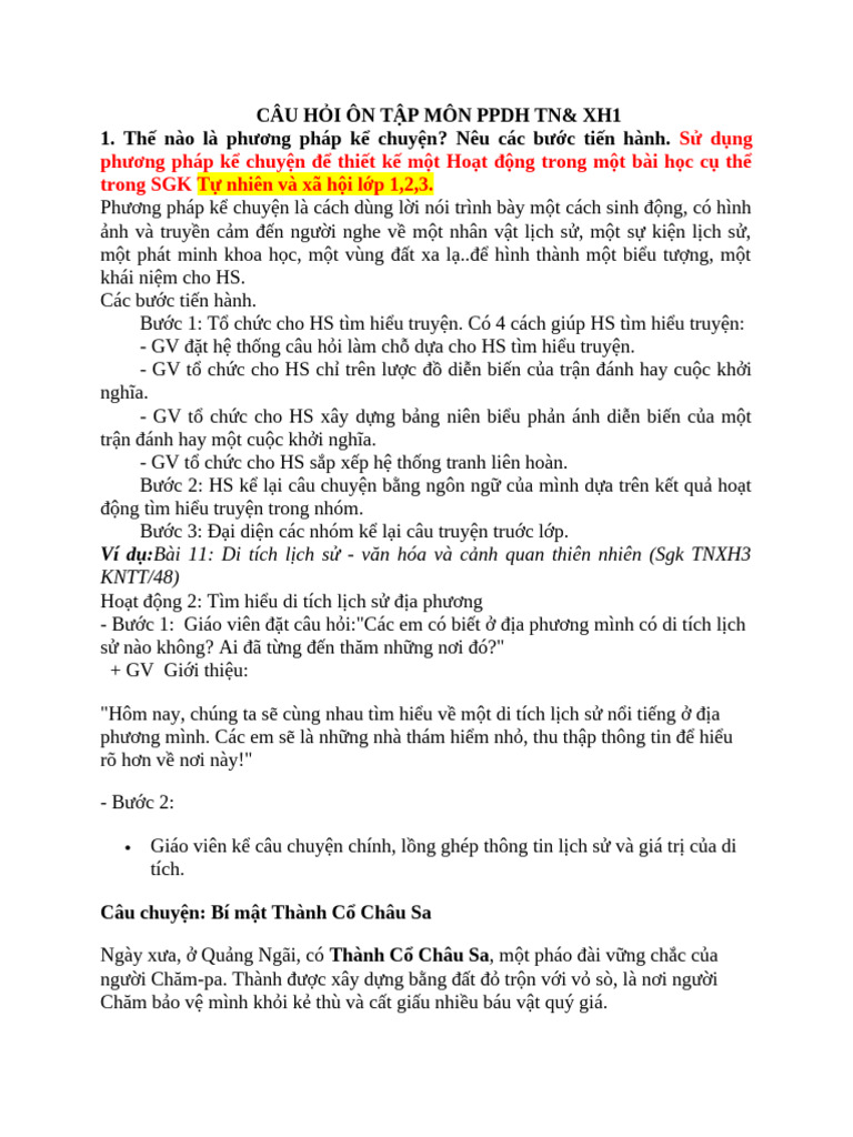 TNXH & PPDH TNXH (1) | PDF