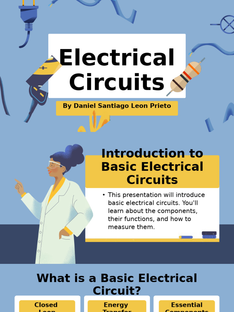 Basics of Electrical Circuits Explained | PDF | Voltage | Electrical Network