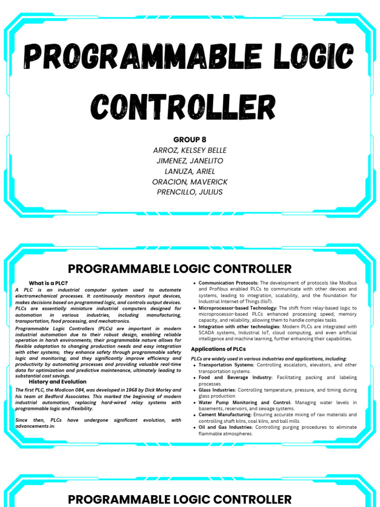 Understanding Programmable Logic Controllers | PDF | Programmable Logic Controller | Automation