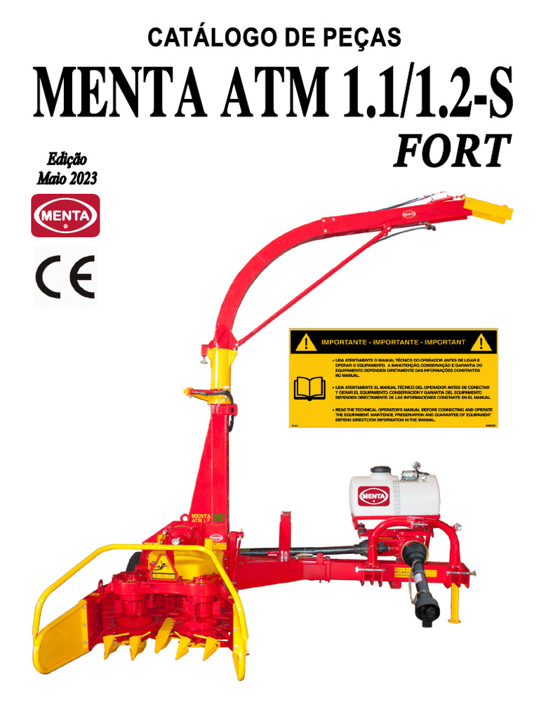 13-12-23 - Menta Atm 1.1 - 1.2-S - Fort - Catálogo - de - Peças | PDF ...