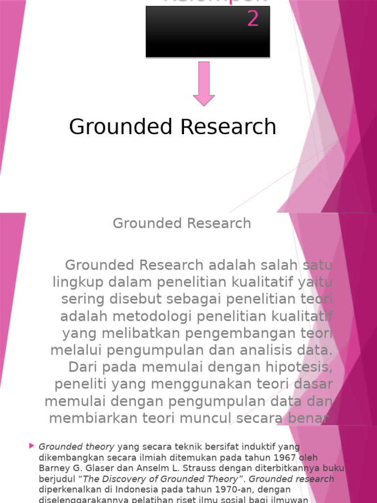 Panduan Lengkap Grounded Research | PDF