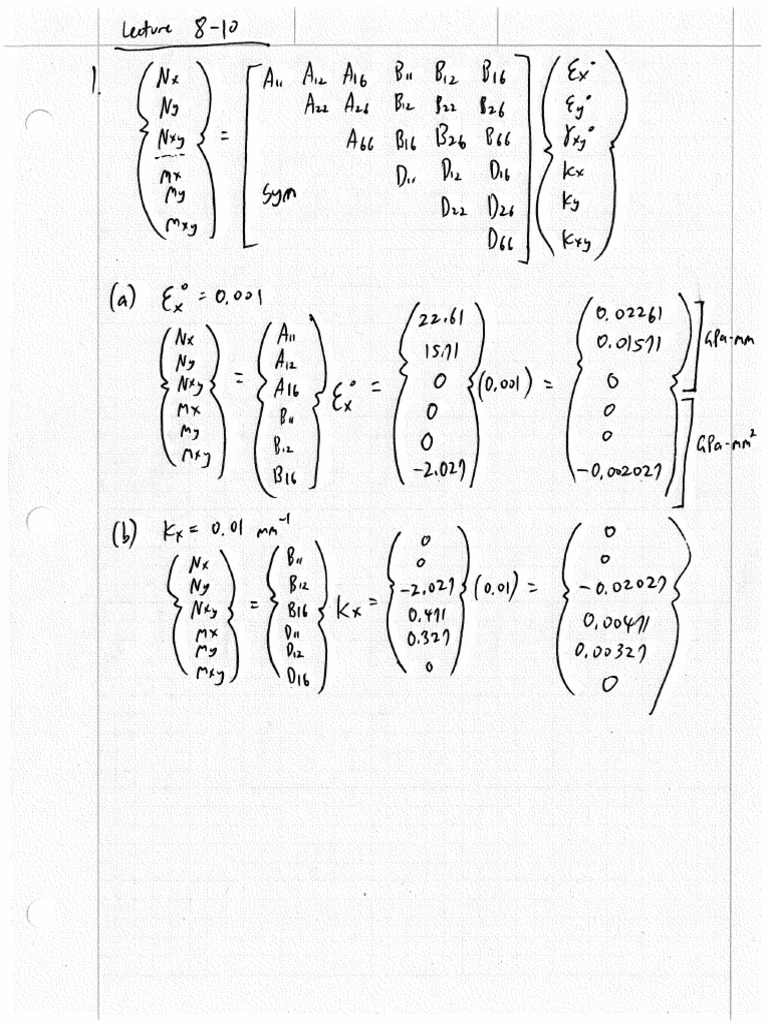 Lecture 8-10 Examples | PDF