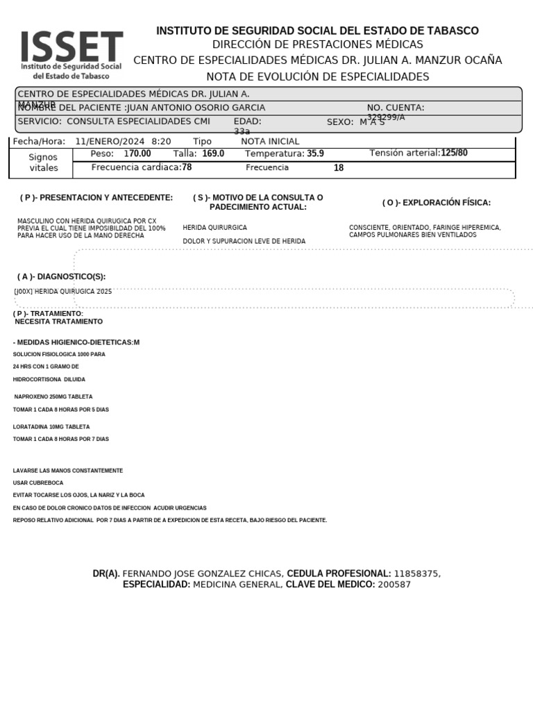 Hoja - Evolucion - PDF BITIA JIMENEZ CRUZ | PDF | Cuidado de la salud ...