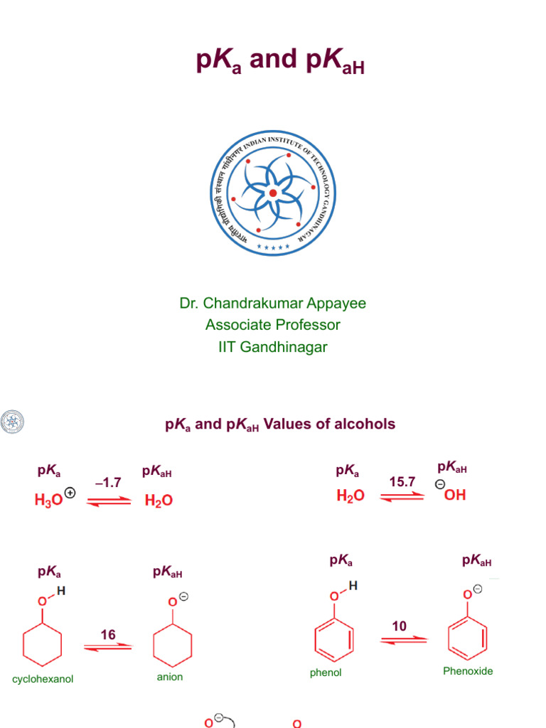 Acidity - Basicity and Pka | PDF | Acid Dissociation Constant | Amine