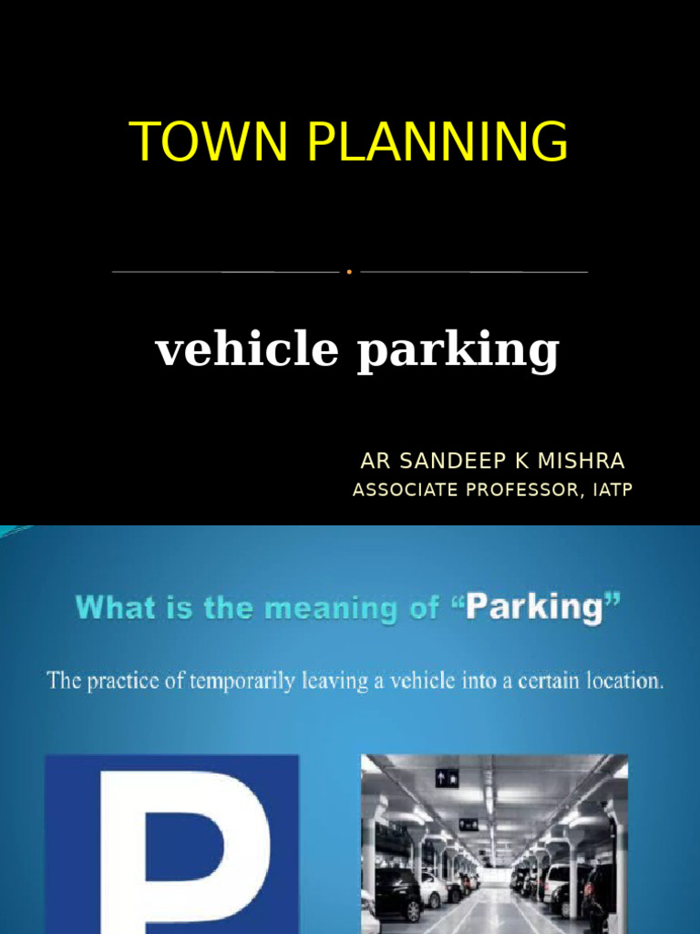Vehicle Parking | PDF