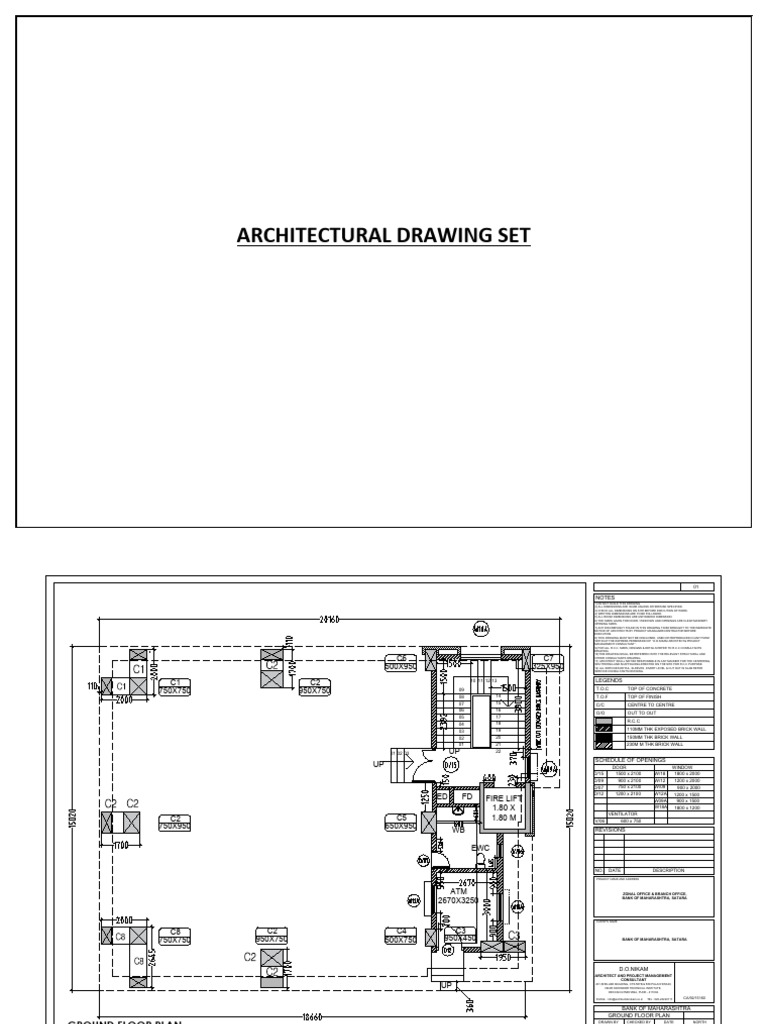 Architectural Drawing | PDF | Civil Engineering | Building