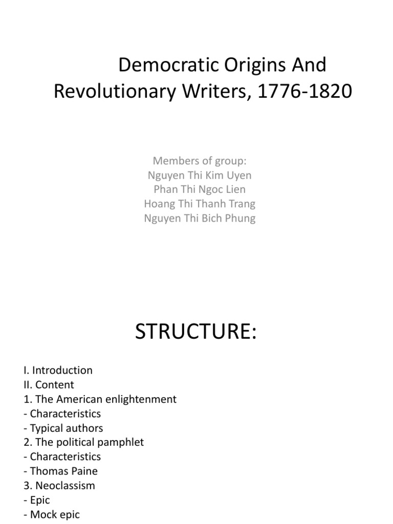 American Literature | PDF | American Literature | American Revolution