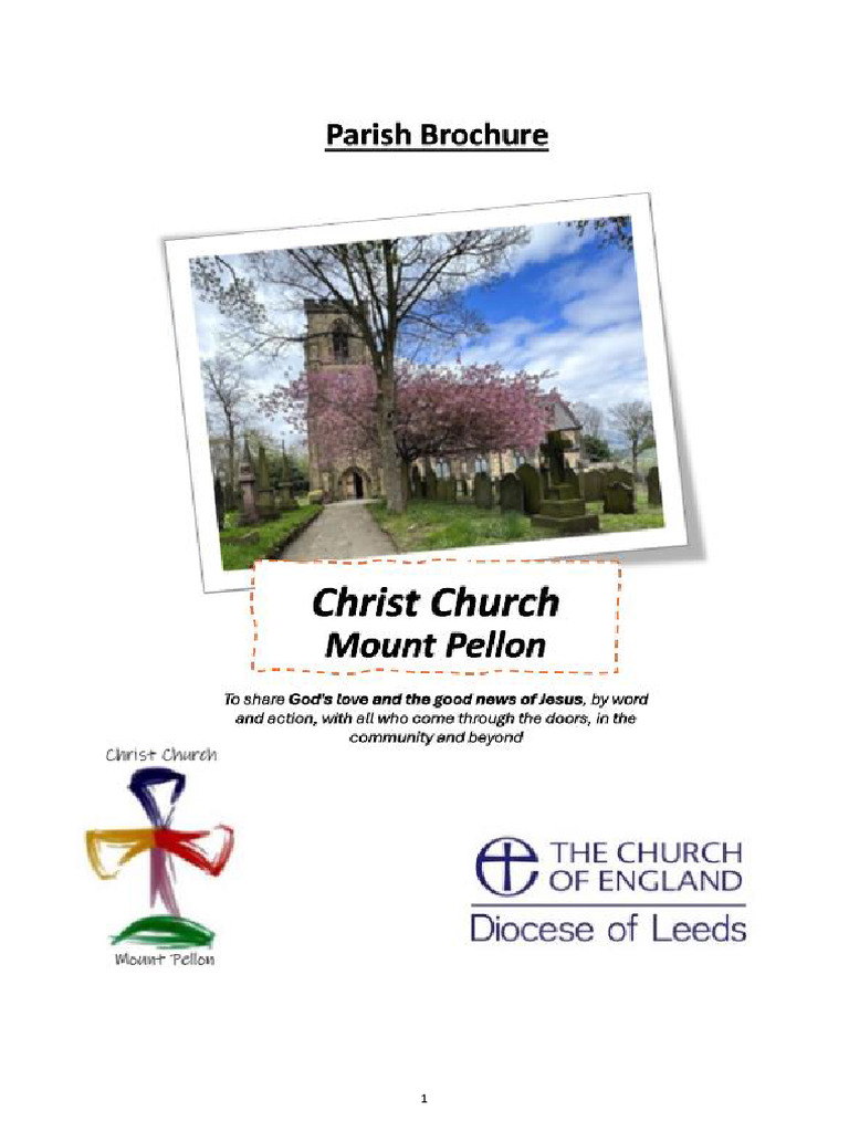 Parish Profile for Christ Church Halifax | PDF | Parish | Jesus