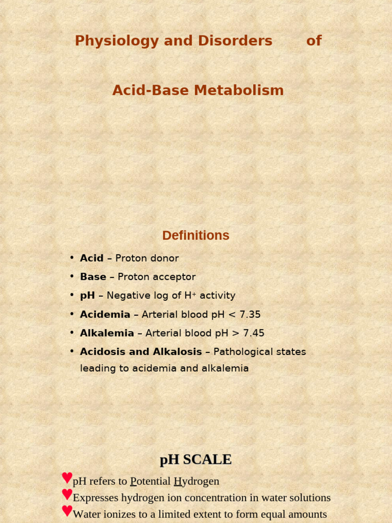 Theme 2. Acid Base Balance | PDF | Buffer Solution | Bicarbonate