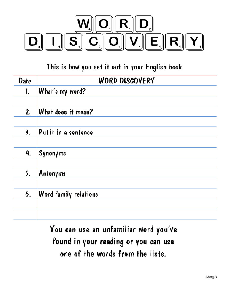 Word Discovery | PDF