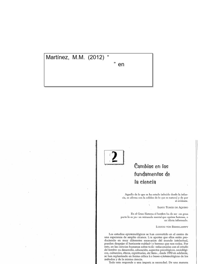 ACT 2-1 Texto Cambios en Los Fundamentos de La Ciencia | PDF