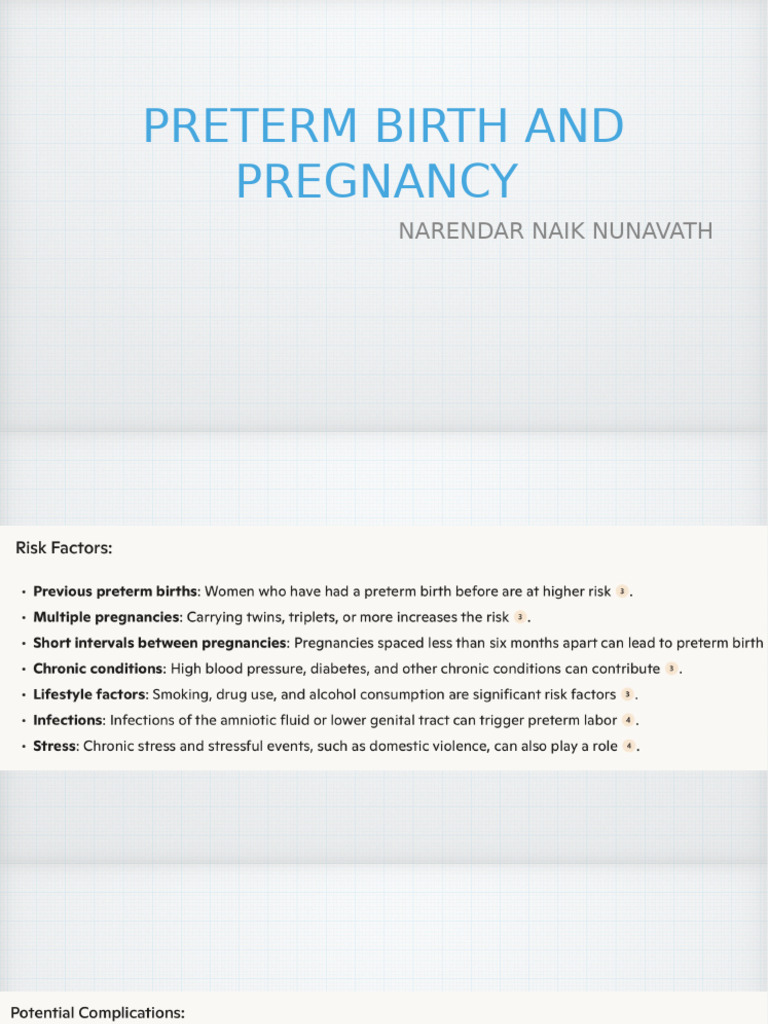 Preterm Birth | PDF
