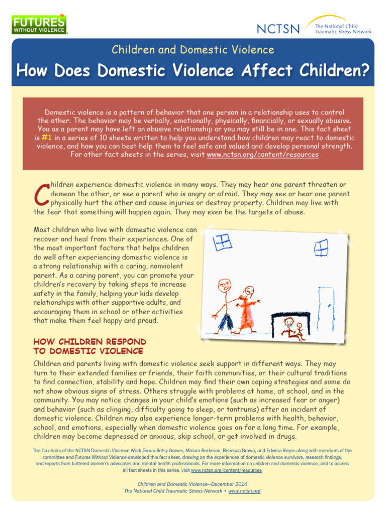 Impact of Domestic Violence on Children | PDF | Domestic Violence ...