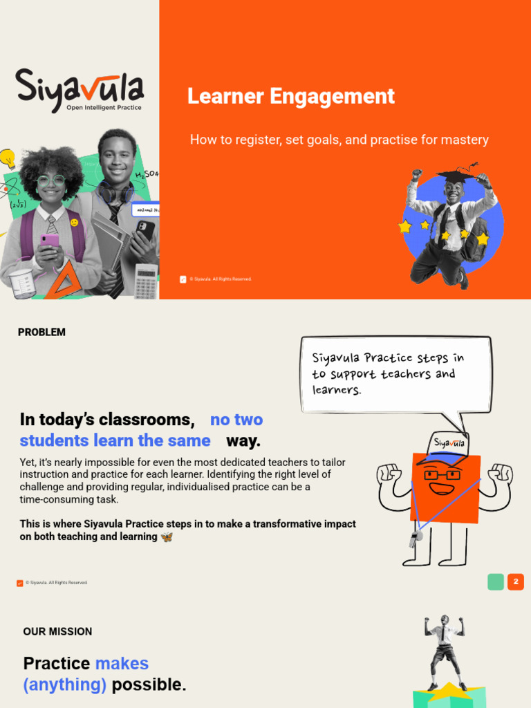 Siyavula Practice: Master STEM Learning | PDF | Learning | Teachers