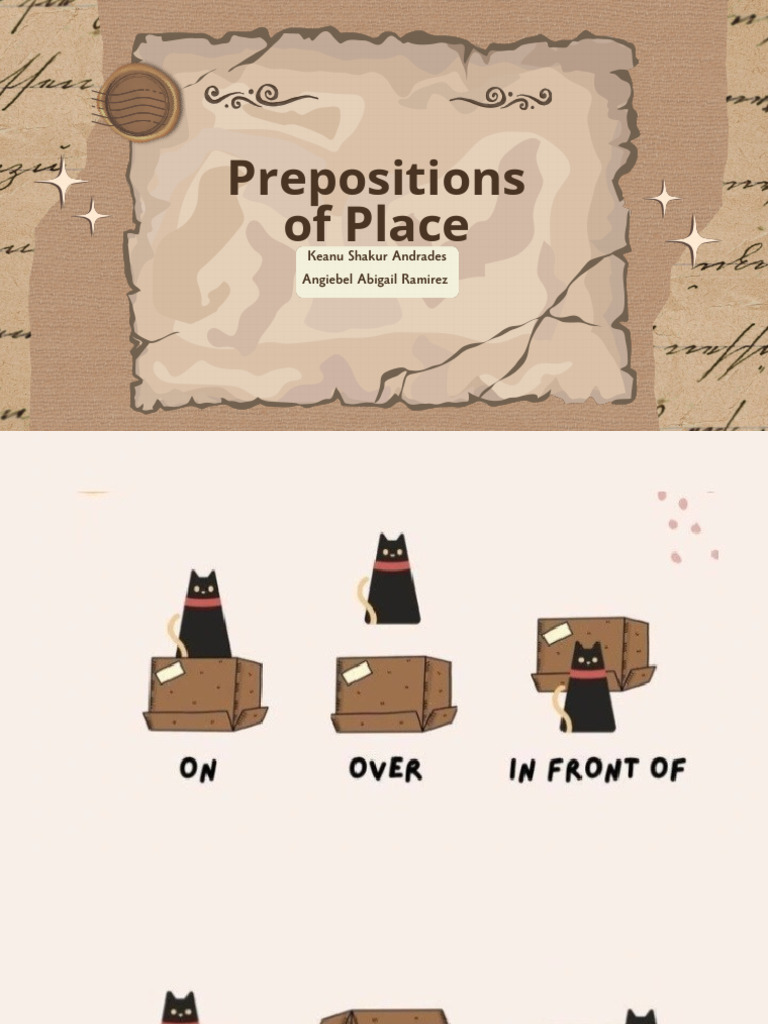 Prepositions of Place - 20250209 - 192222 - 0000 PDF | PDF