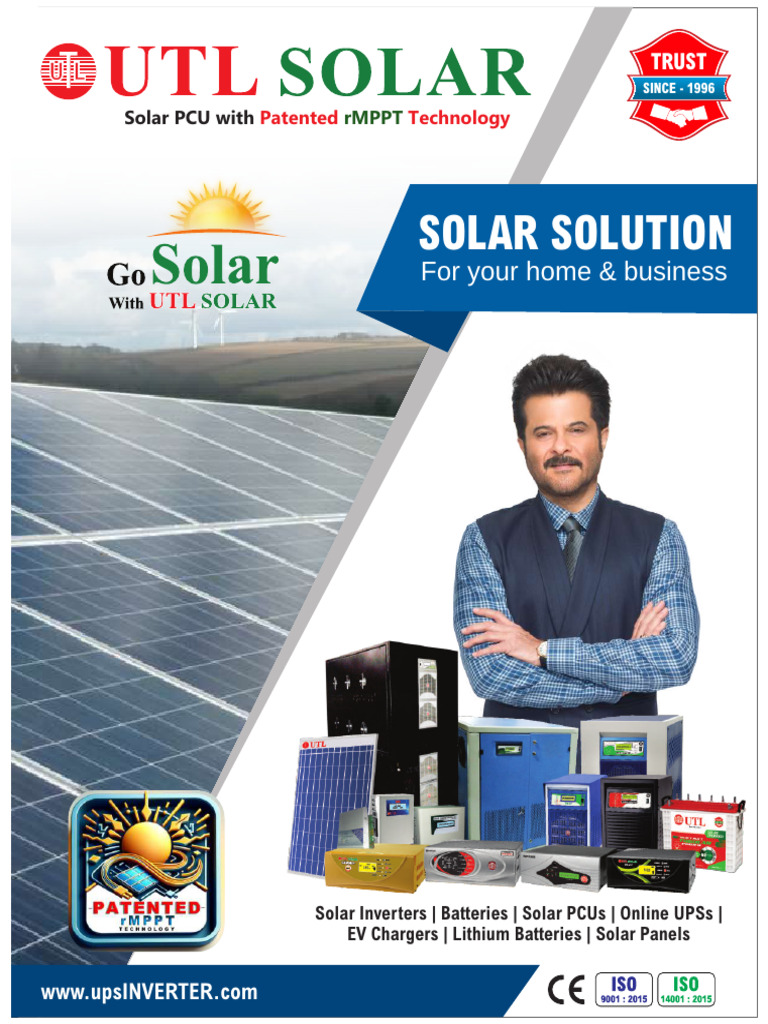 New Solar Catalog | PDF | Battery Charger | Power Inverter