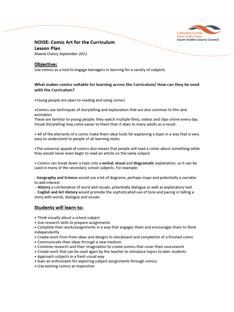 Using Comics Across The Curriculum Pdf Comics Storytelling