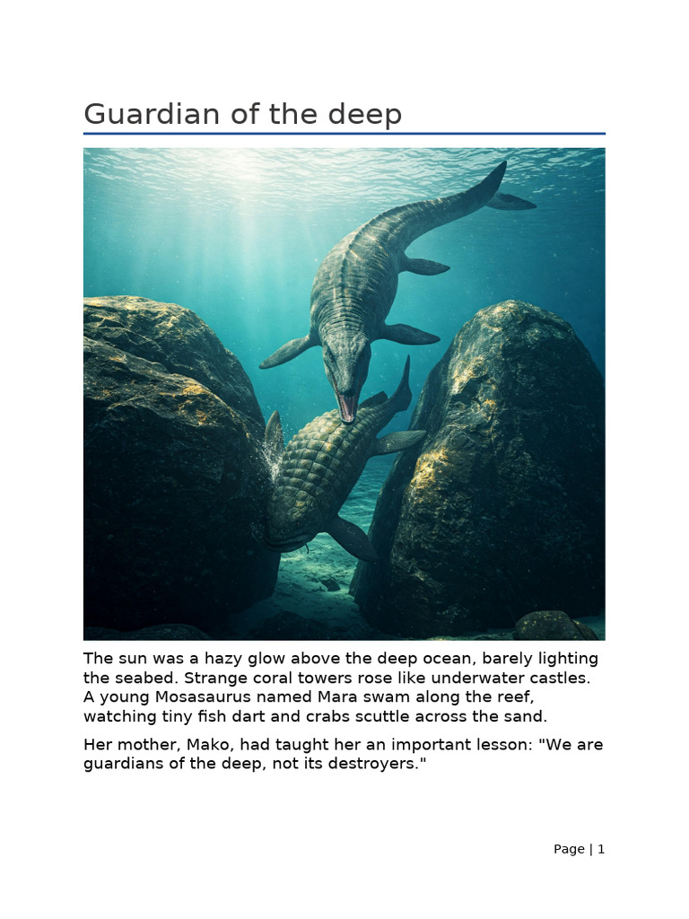 Guardian of The Deep | PDF