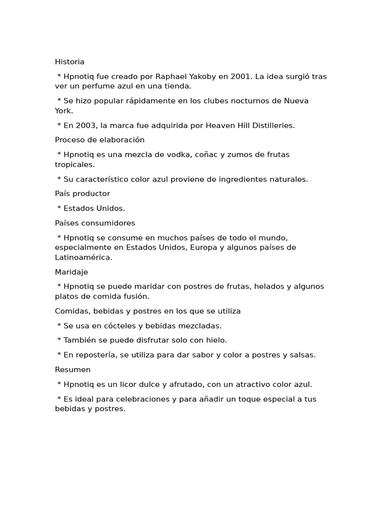 resumen hypnotiq | PDF