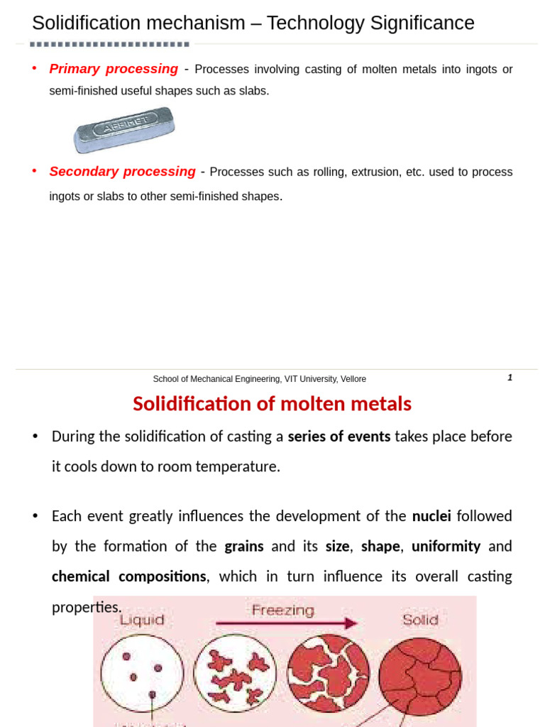 Module-4 Nucleation and Growth | PDF | Freezing | Nucleation