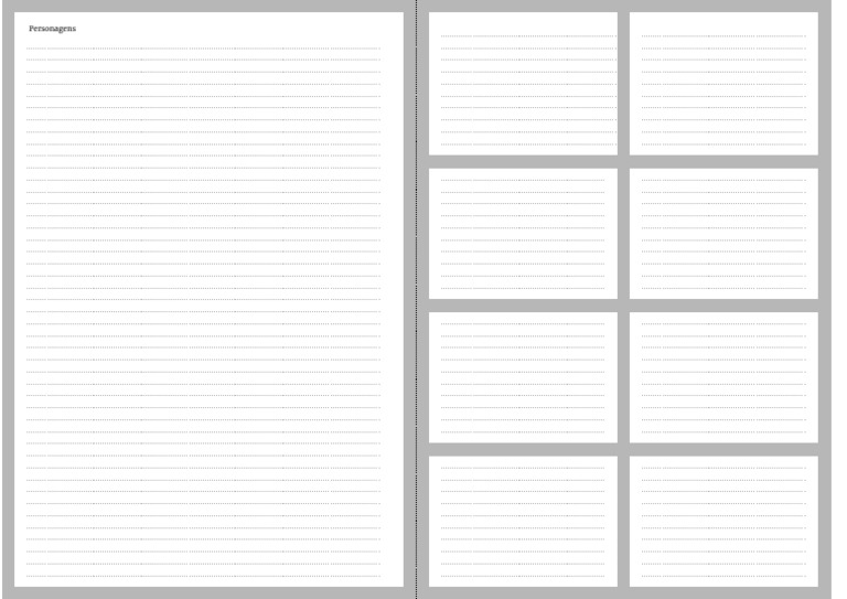 Cópia de A Better Character Sheet - BrazilPort (A4) - 5 Personagens | PDF