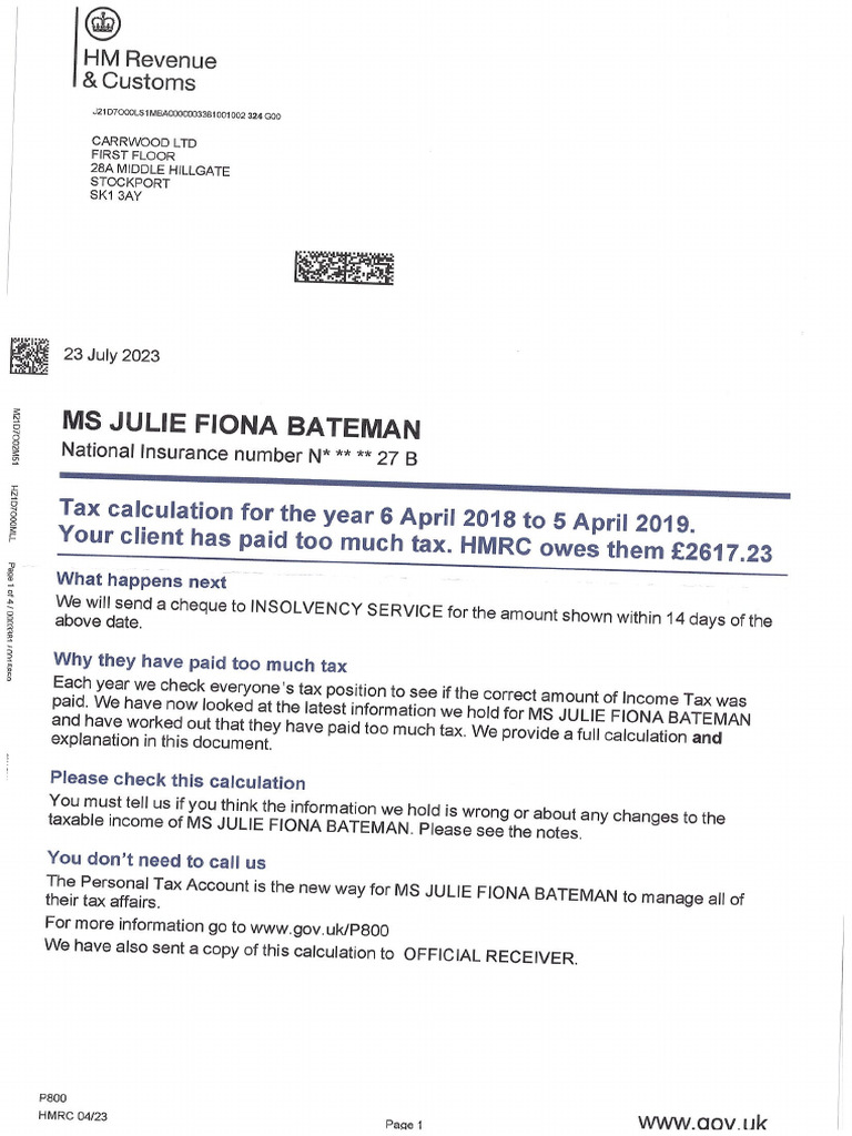 Ms Julie Fiona Bateman | PDF