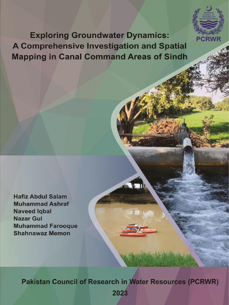 Groundwater Dynamics in Sindh Canals | PDF | Groundwater | Loam