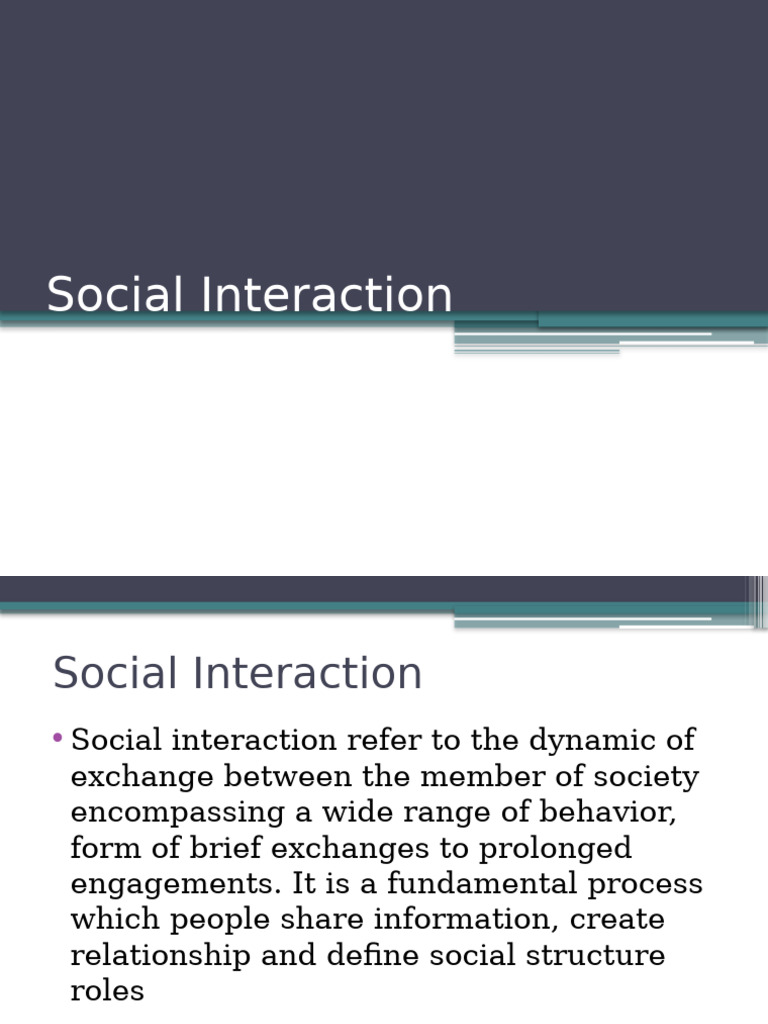 Lecture 9 Social Interaction | PDF | Conformity | Power (Social And Political)