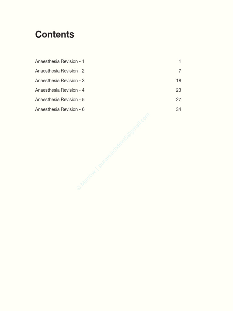 Anaesthesia Preoperative Guidelines | PDF | Clinical Medicine ...