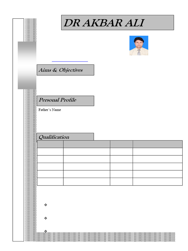 Akbar CV | PDF | Khyber Pakhtunkhwa | Pakistan