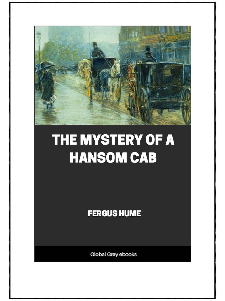 Mystery of A Hansom Cab | PDF