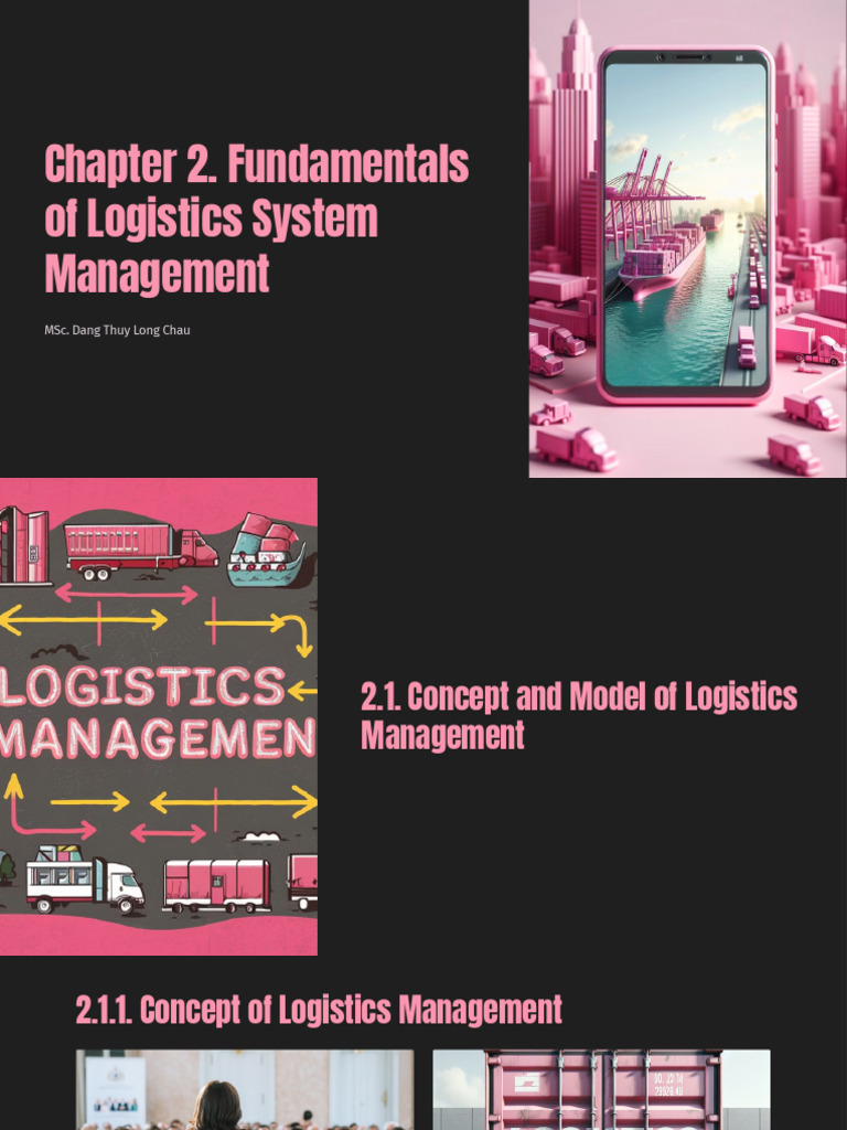 Logistics Management Fundamentals Guide | PDF | Logistics | Warehouse