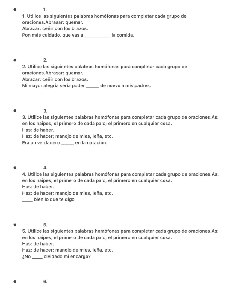 Ortografía S-Z | PDF