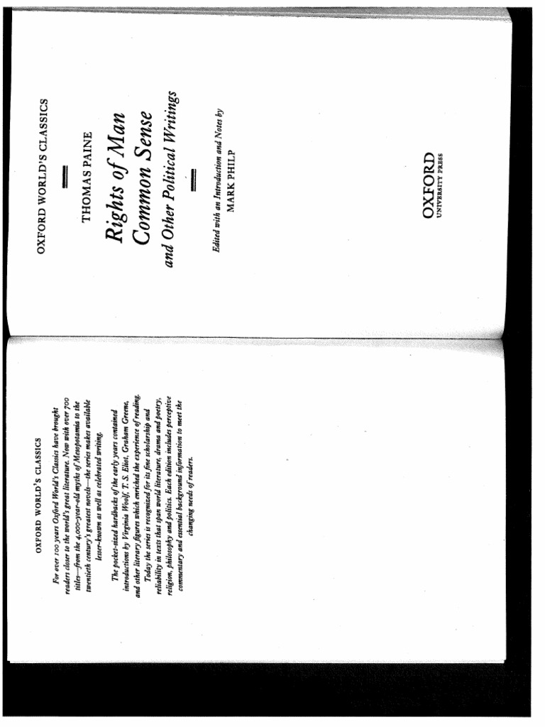 Paine, Common Sense | PDF