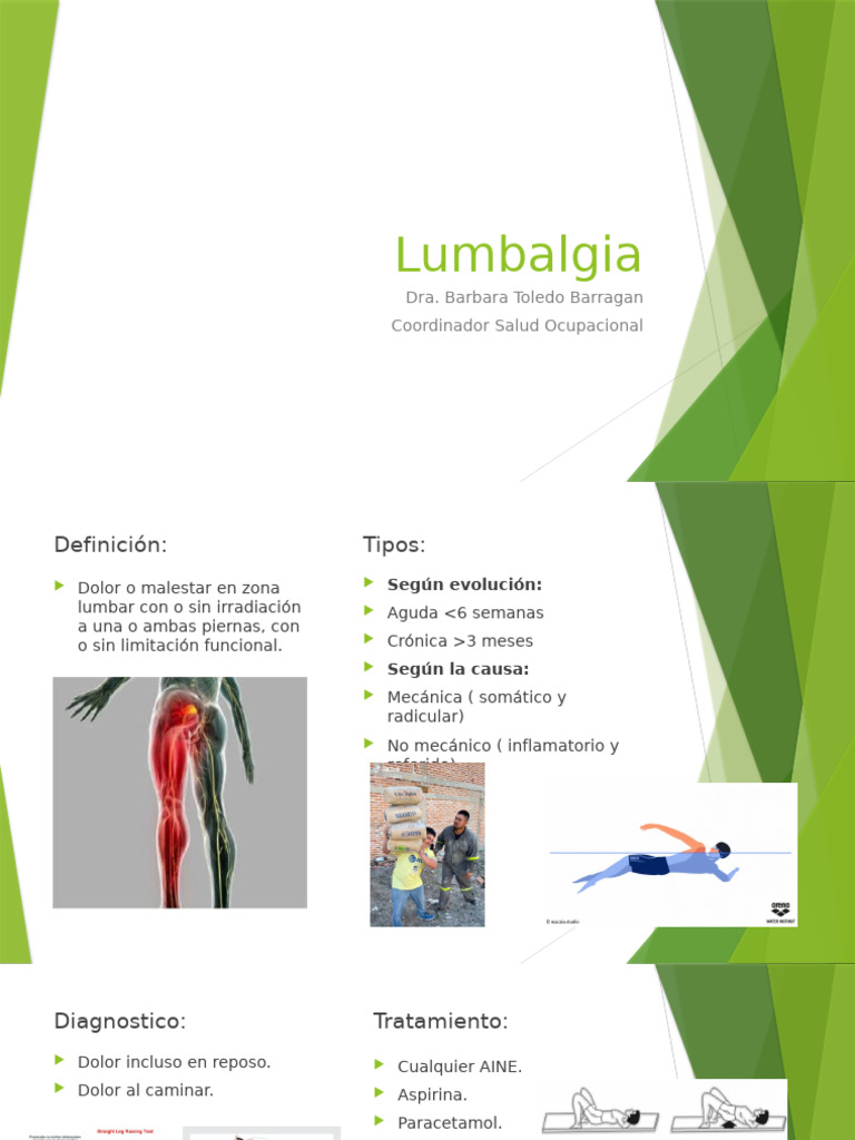 Lumbalgia | PDF