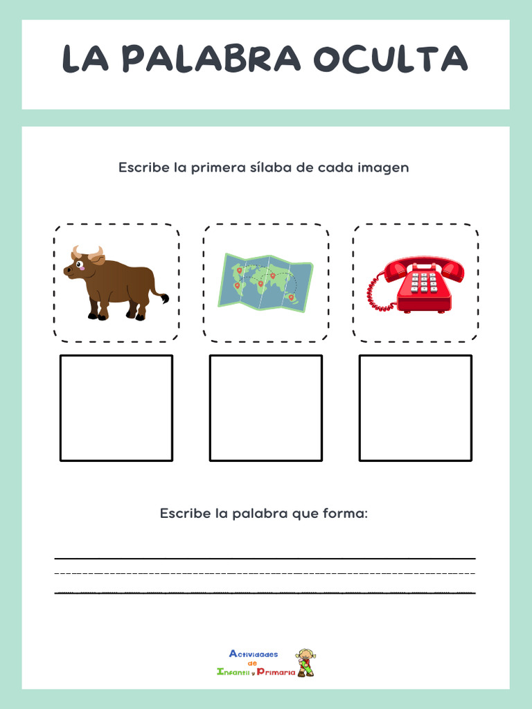 Silabia: Descubre la Palabra Oculta | PDF