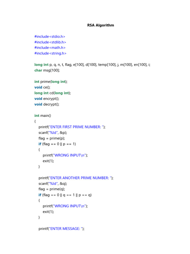 5-Develop A Chipper Scheme by Using RSA-19-02-2025 | PDF | Security Technology | Computer ...