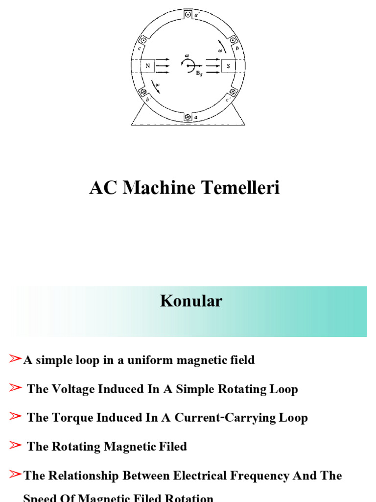 BOLUM 4 AC Fundamental TR | PDF | Electrodynamics | Quantity