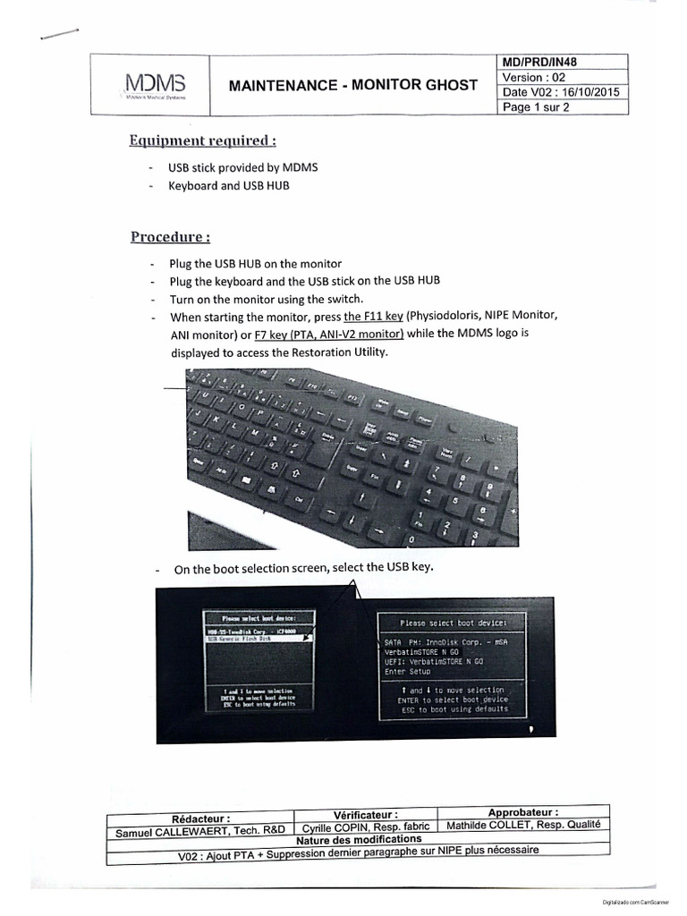 Maintenance - Monitor Ghost | PDF