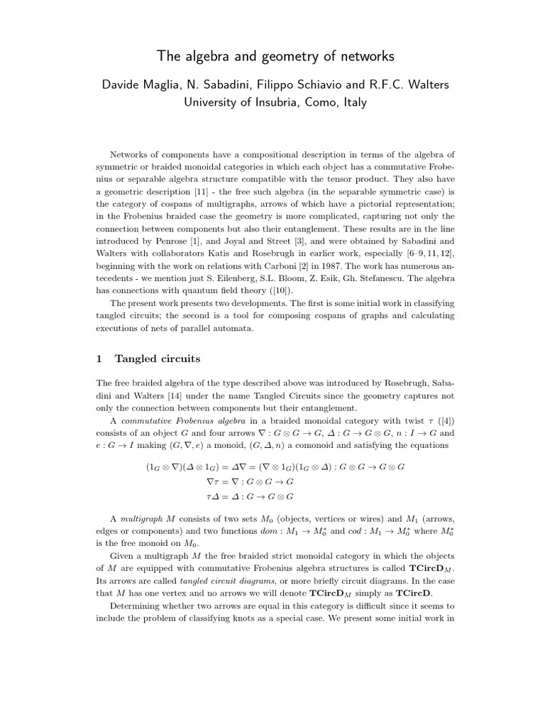 paper_21 | PDF | Abstract Algebra | Mathematics