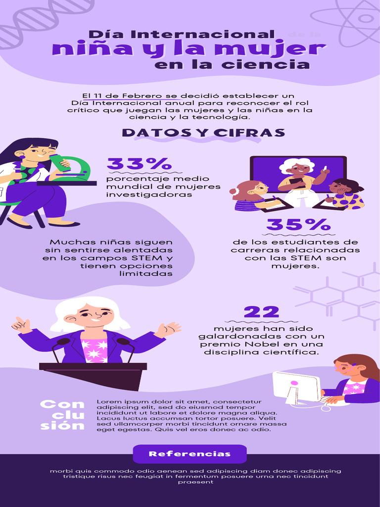 Día de La Niña y La Mujer en La Ciencia | PDF