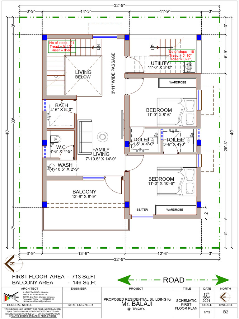 Schematic First Floor Plan - B2 | PDF | Stairs | Transport Buildings ...