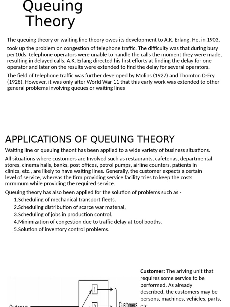Queuing Theory Besic | PDF | Applied Mathematics
