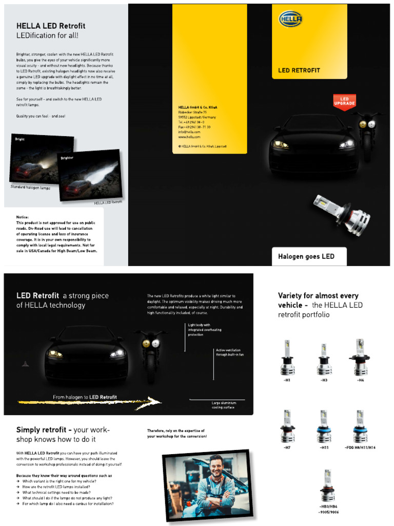 HELLA LED Retrofit | PDF