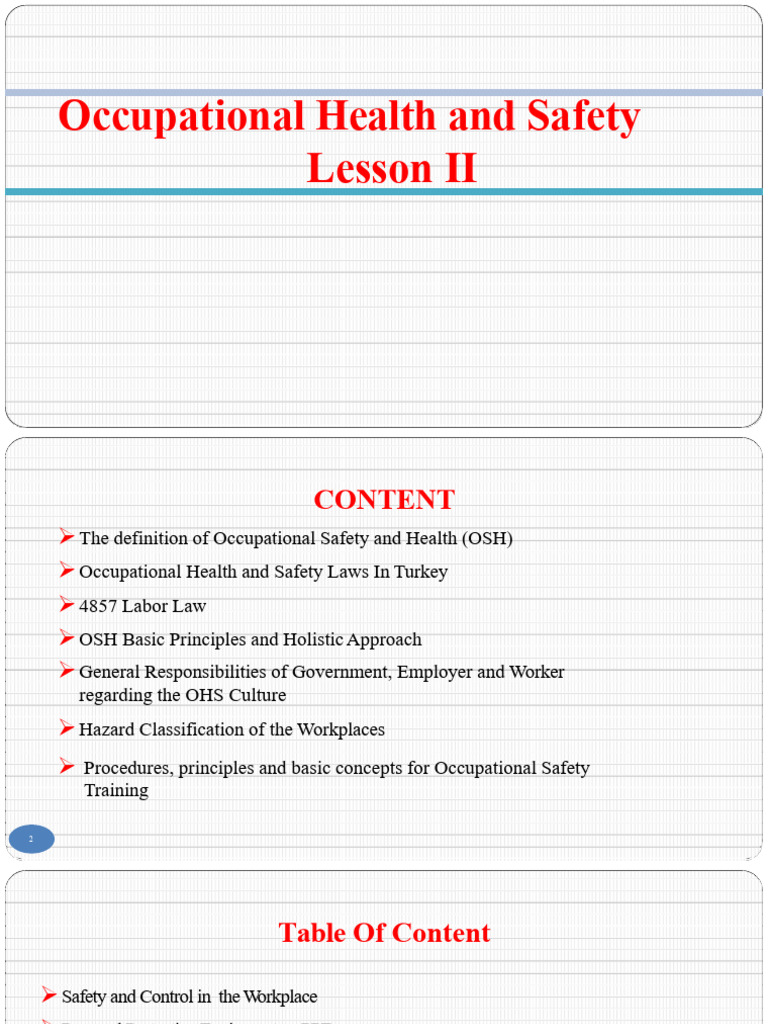 Isg Slayt | PDF | Occupational Safety And Health | Risk