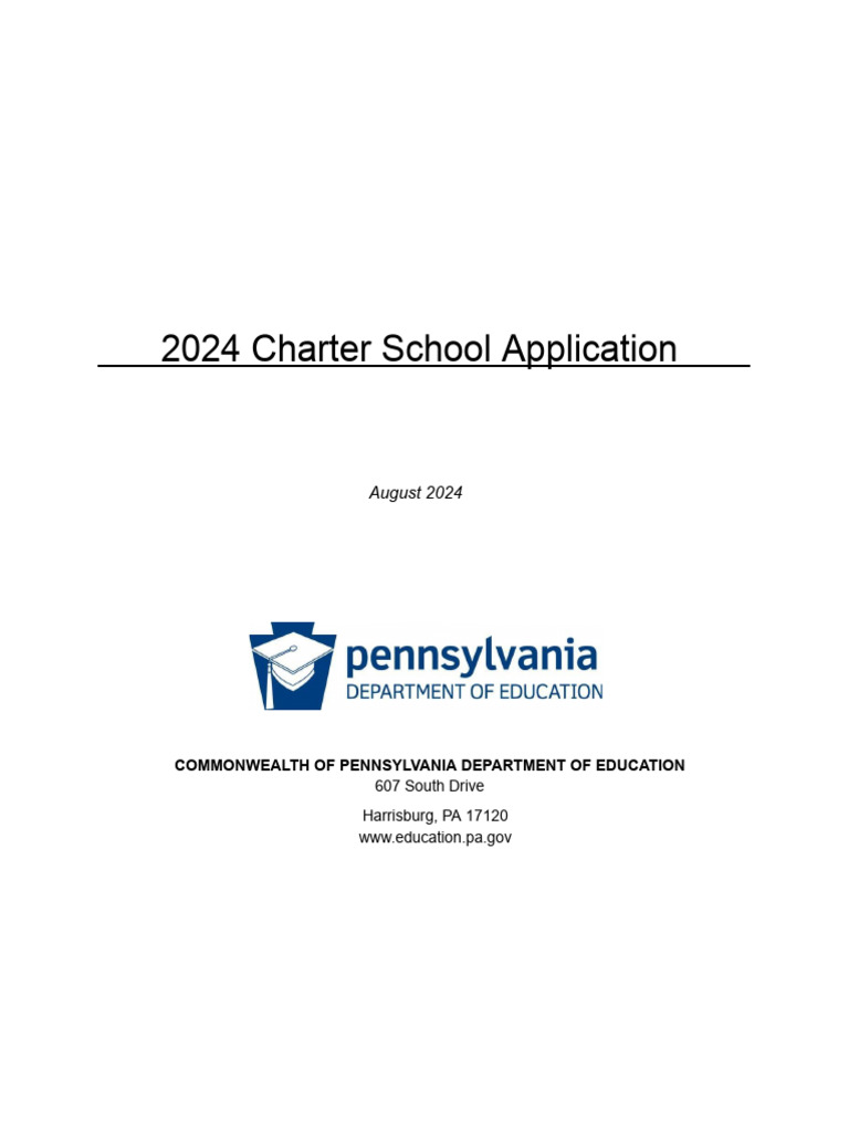 2024 Charter School Application Guide | PDF | Special Education | Learning