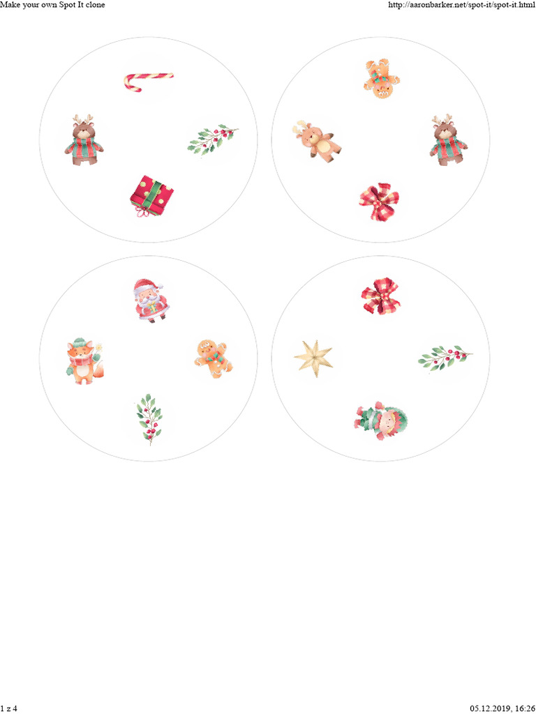 Christmas Dobble | PDF