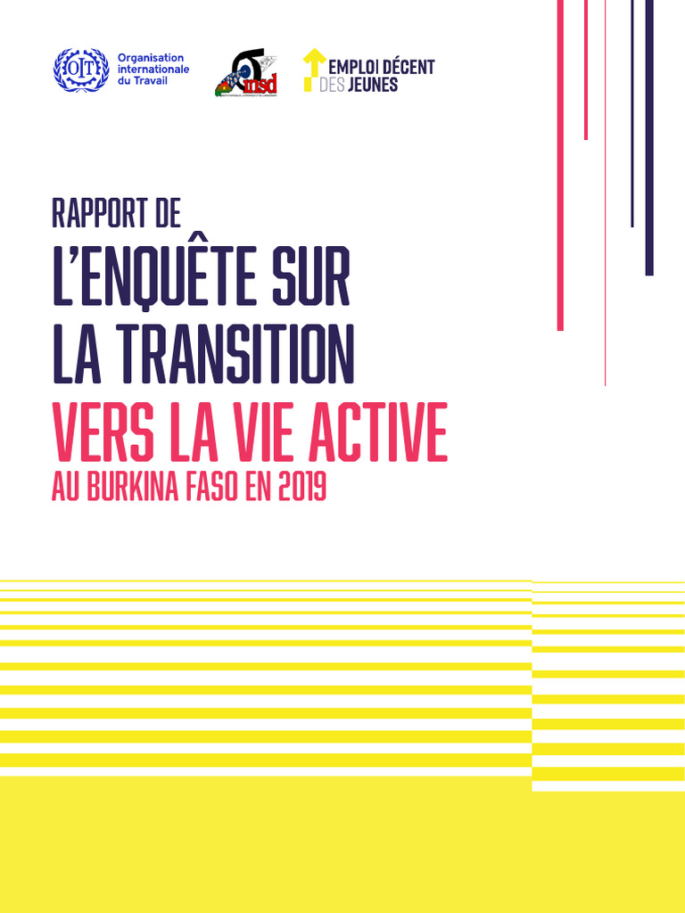 Enquete sur la transition vers la vie active_ETVA | PDF | Organisation ...