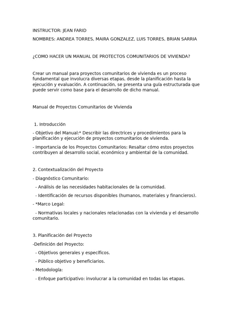 TRABAJO DE CHAT GPT 2 | PDF | Planificación | Monitoreo y evaluación